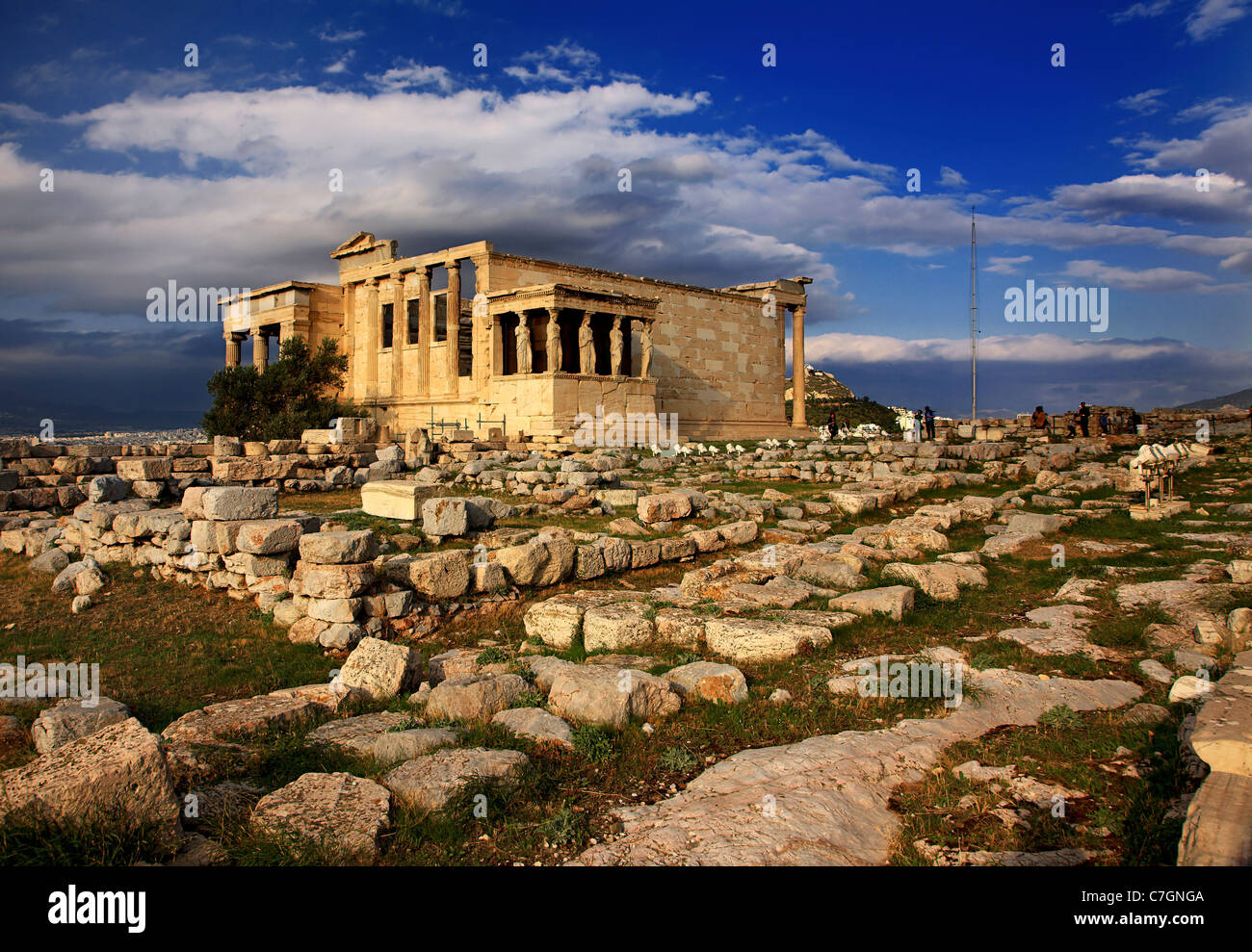 The Erechteion with its famous Caryatids, is the second most important ...