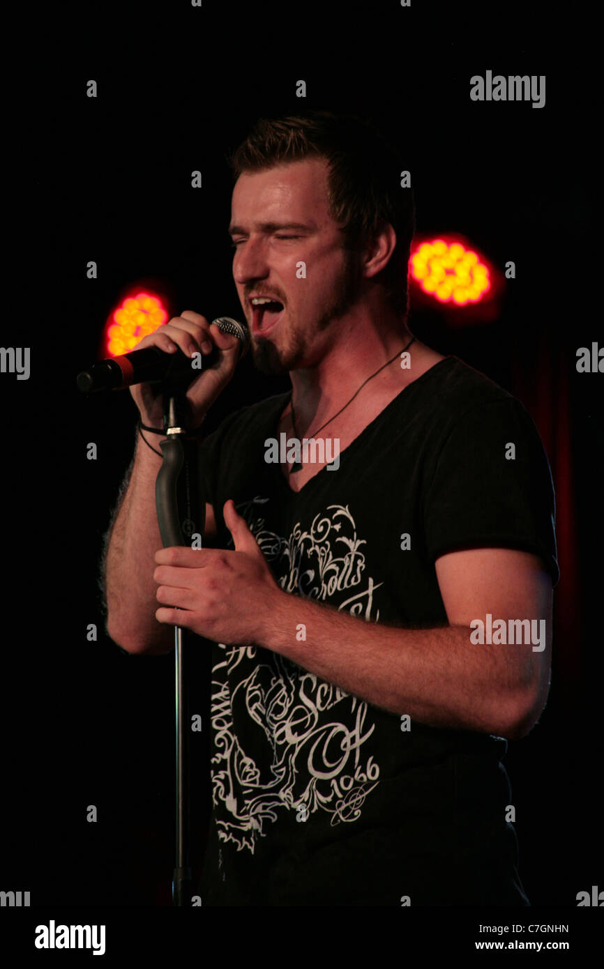 Jai McDowall, Britain's Got Talent Winner 2011 Live on Stage Stock ...