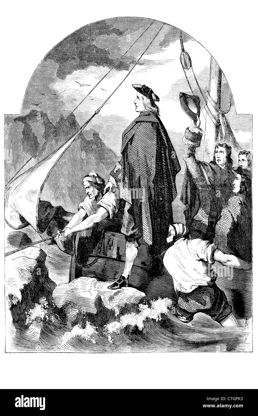 The chevalier de saint georges Black and White Stock Photos & Images ...