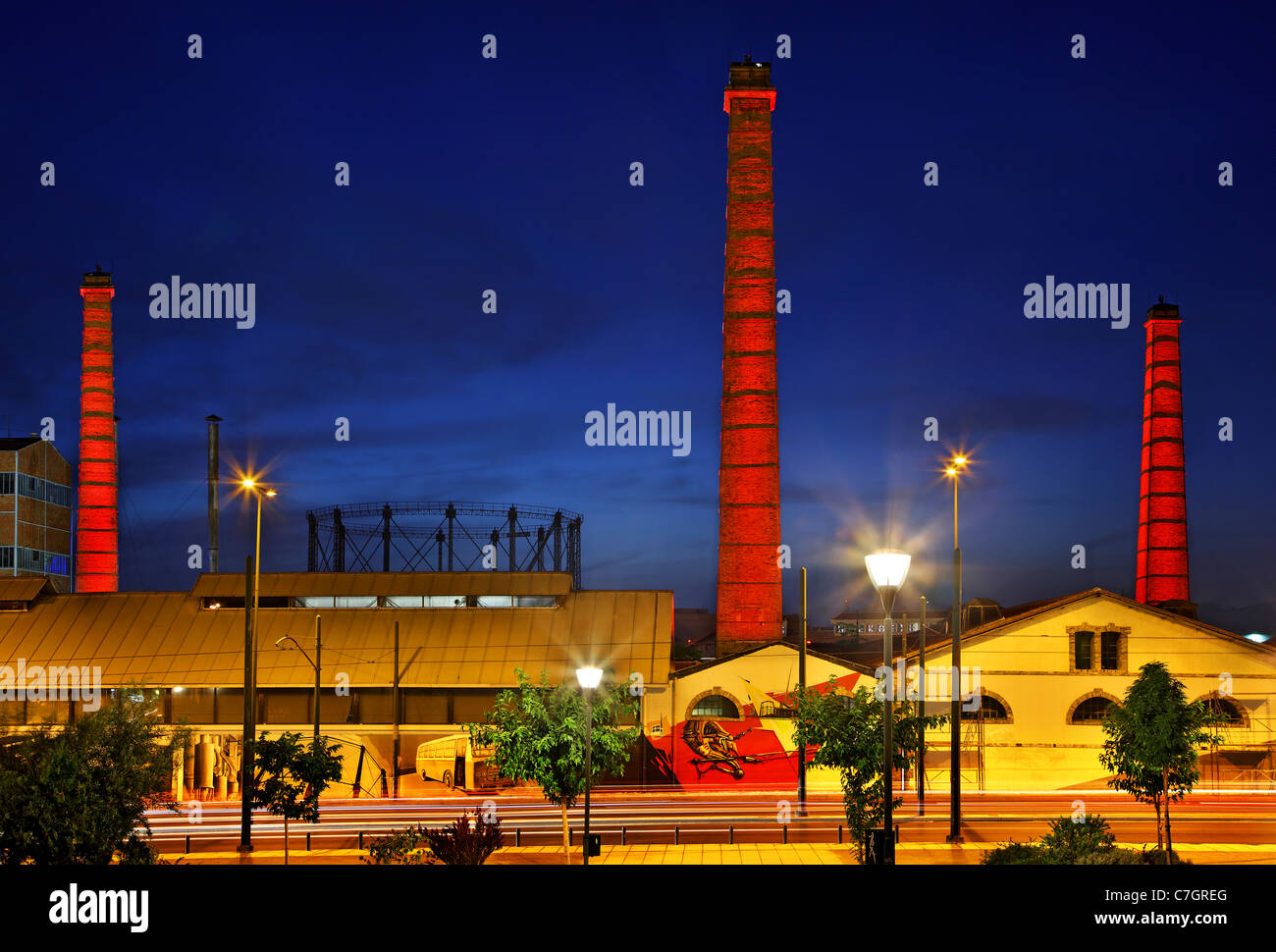 The old Gaz (gas) factory, nowadays the "Technopolis" ("City of Arts ...