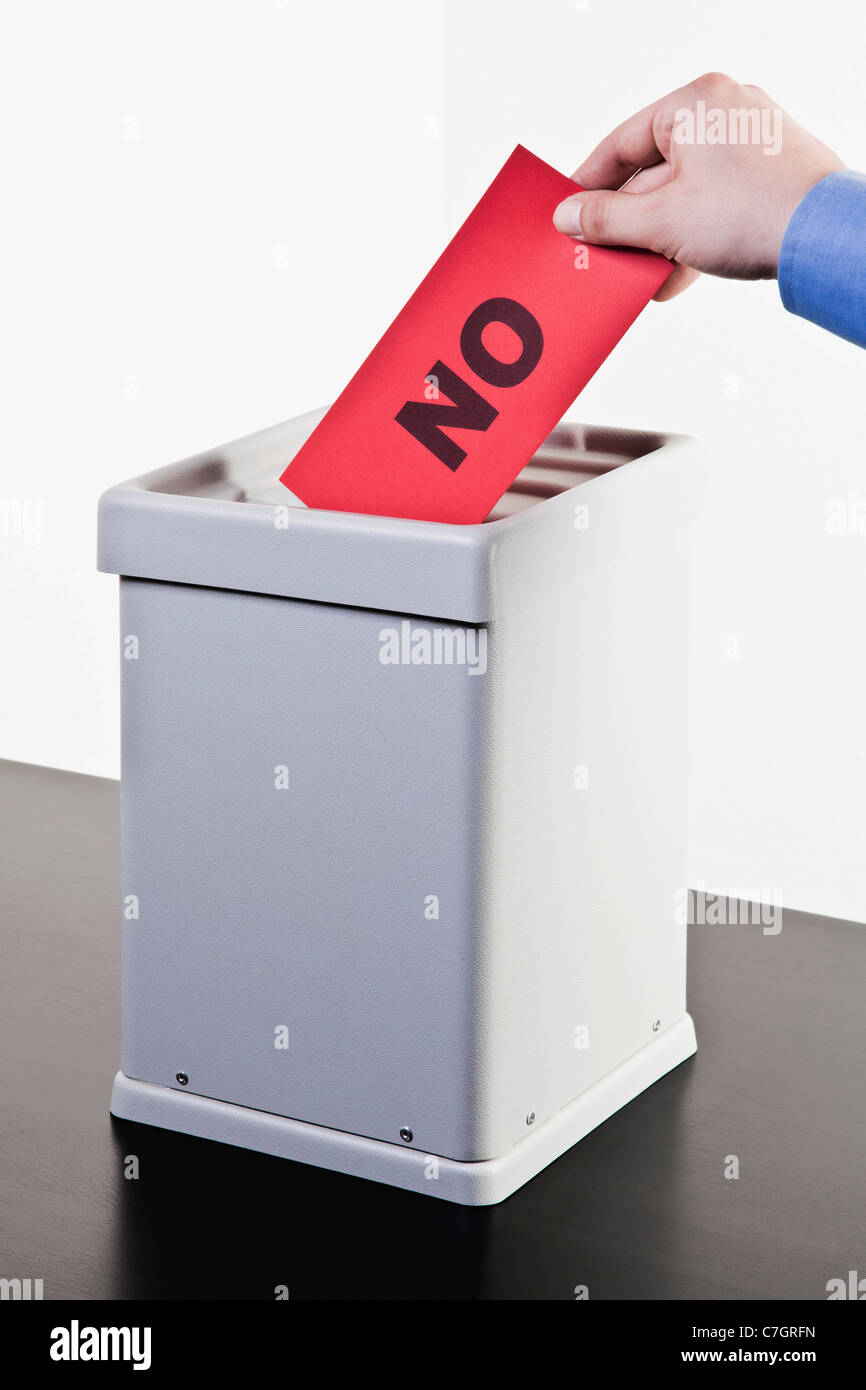 Ballot table hi-res stock photography and images - Alamy