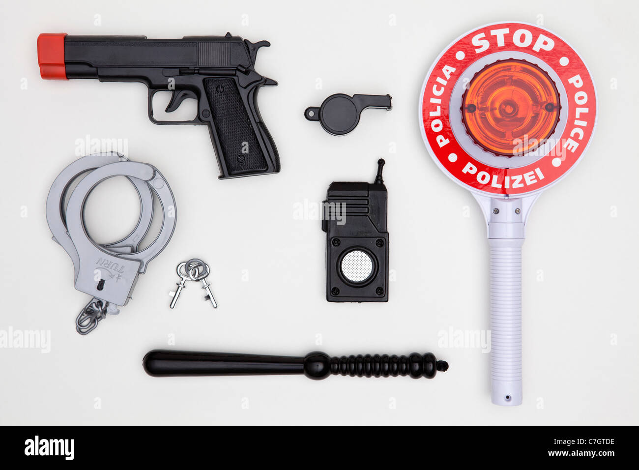 Police equipment hi-res stock photography and images - Alamy