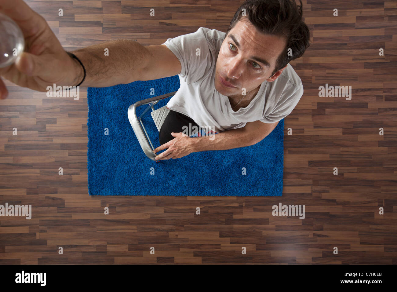 Changing a light bulb hi-res stock photography and images - Alamy