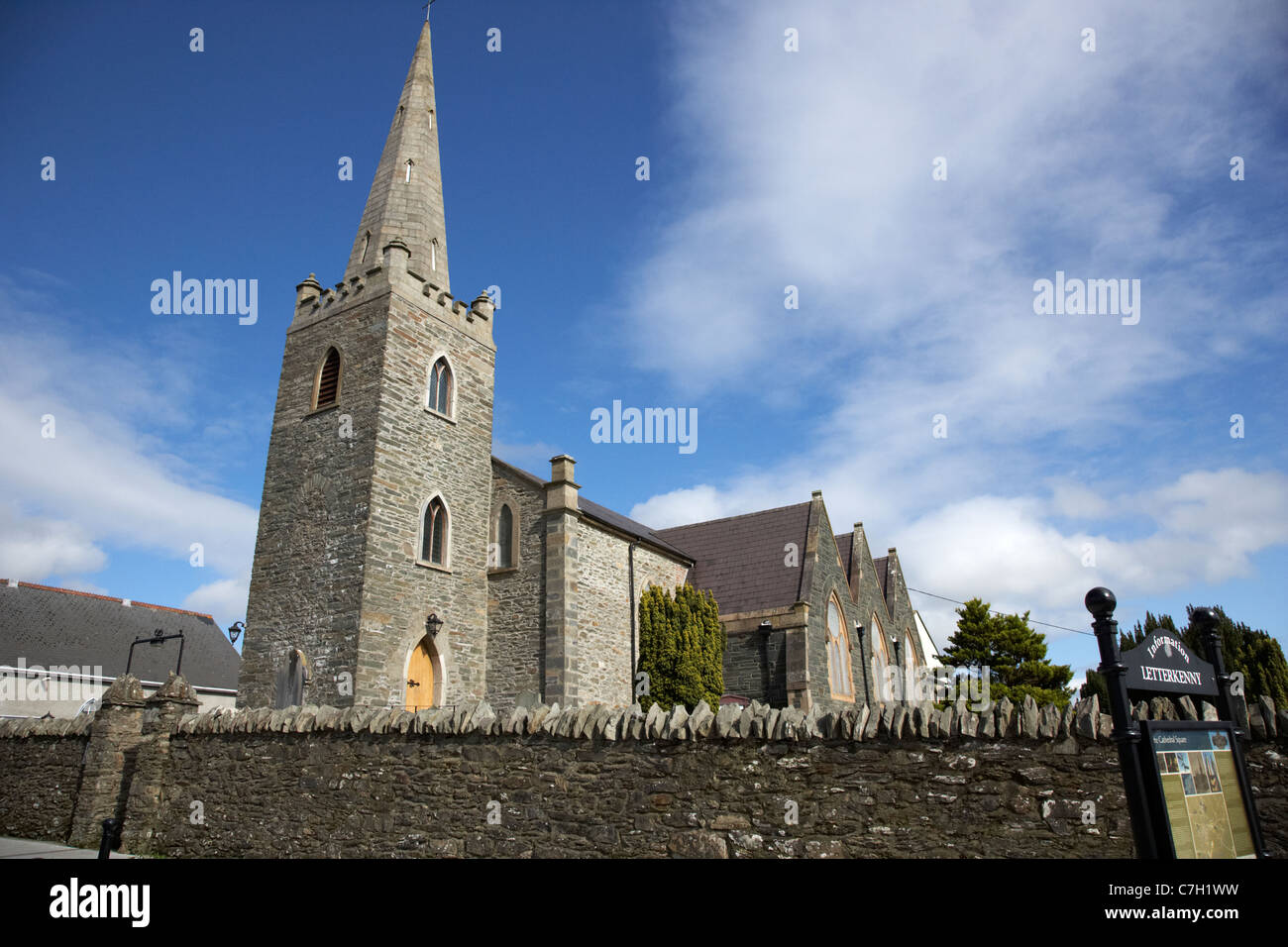 Cathedral square letterkenny hi-res stock photography and images - Alamy