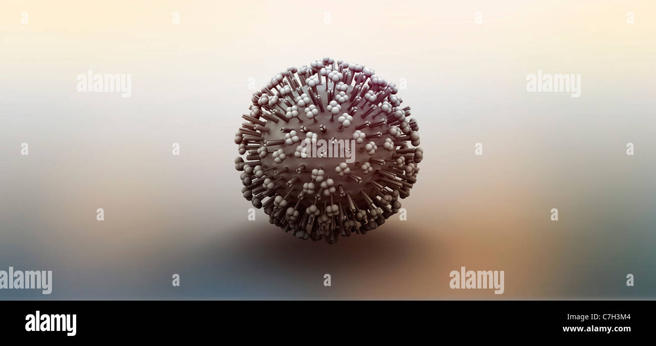 Virus particle hi-res stock photography and images - Alamy