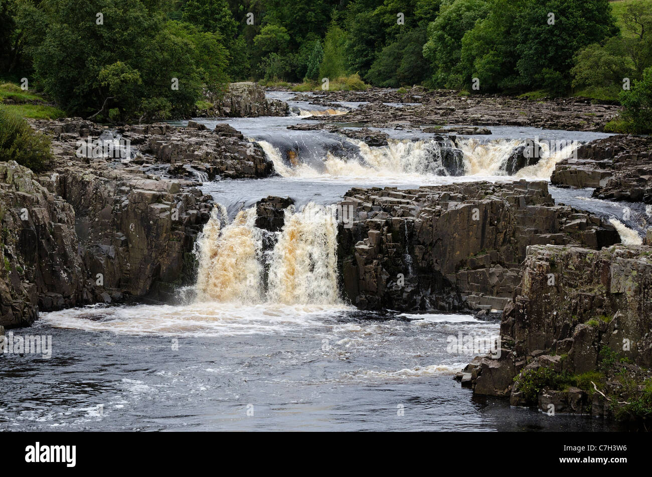 Low Force waterfall Stock Photo - Alamy