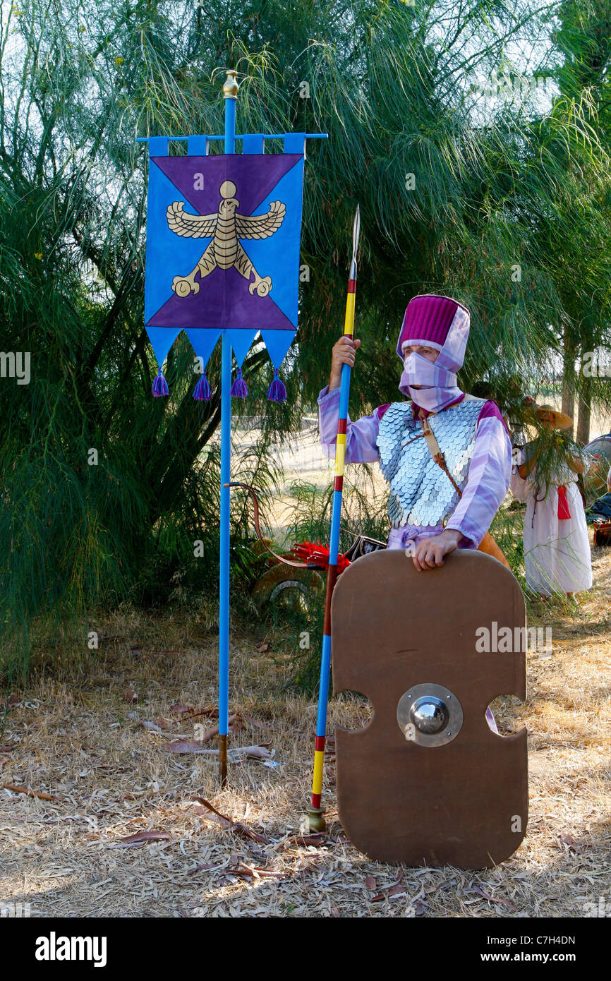 Reenactment the Battle of Marathon in Greece Stock Photo - Alamy