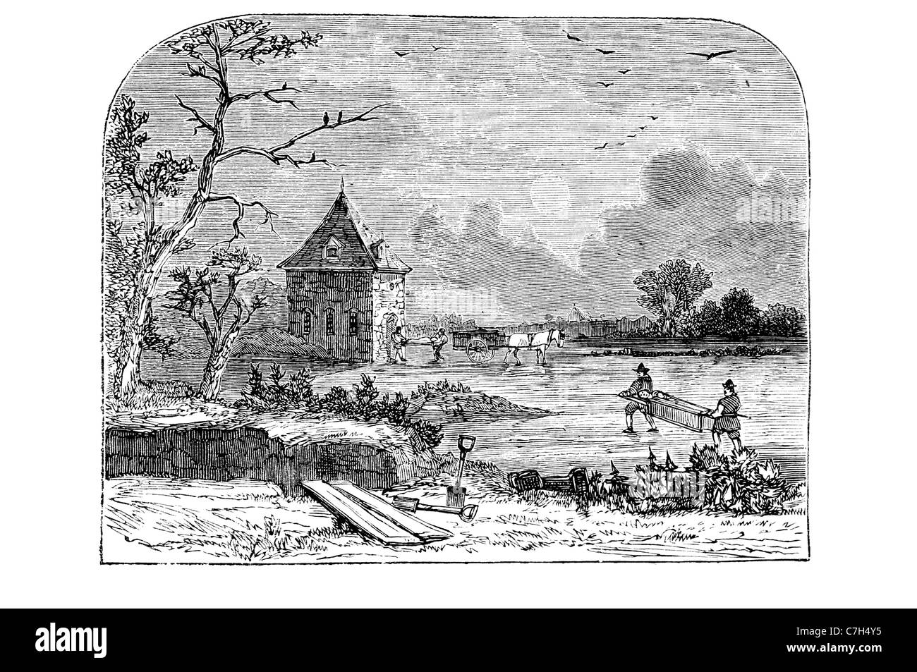 Plague house Black and White Stock Photos & Images - Alamy