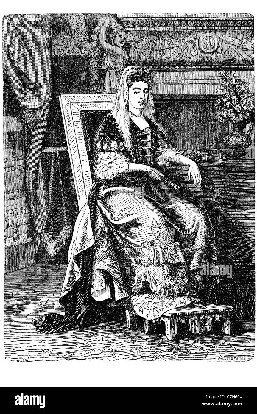 Queen Anne House of Stuart regal royal queenly imperial sovereign ruler ...