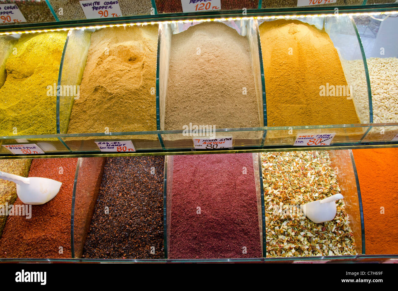 Turkey, Istanbul. Eminonu area, Egyptian Spice Market (aka Misir ...