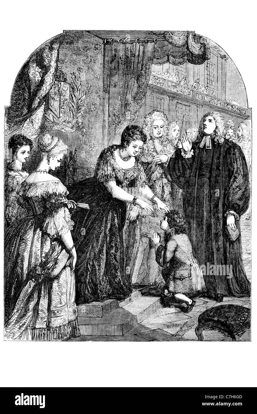 Queen Anne House of Stuart regal royal queenly imperial sovereign ruler ...