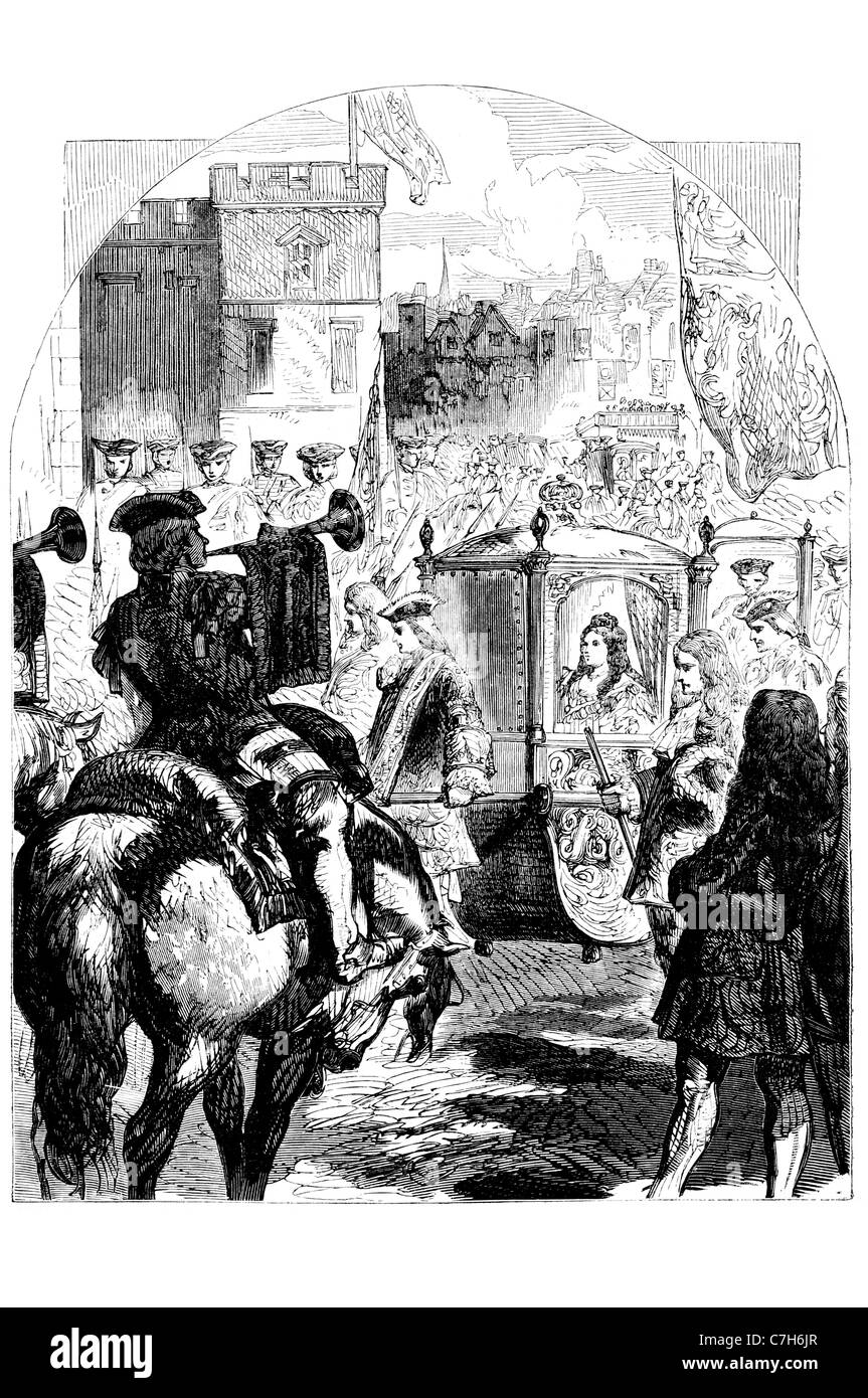 Queen Anne House of Stuart regal royal queenly imperial sovereign ruler ...