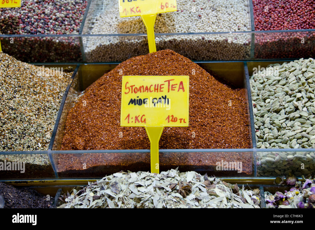 Turkey, Istanbul. Eminonu area, Egyptian Spice Market (aka Misir ...
