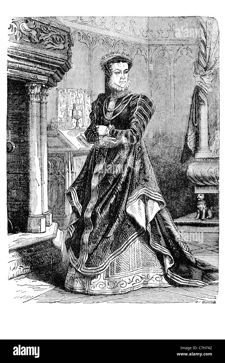 Queen of england and scotland Black and White Stock Photos & Images - Alamy