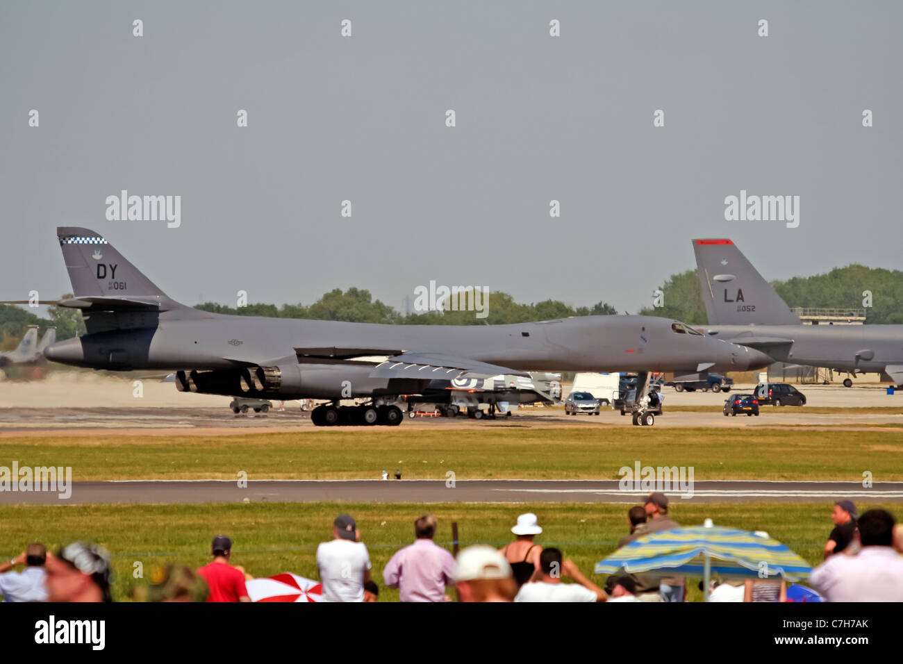 Rockwell B-1 Lancer supersonic bomber on display Royal International ...