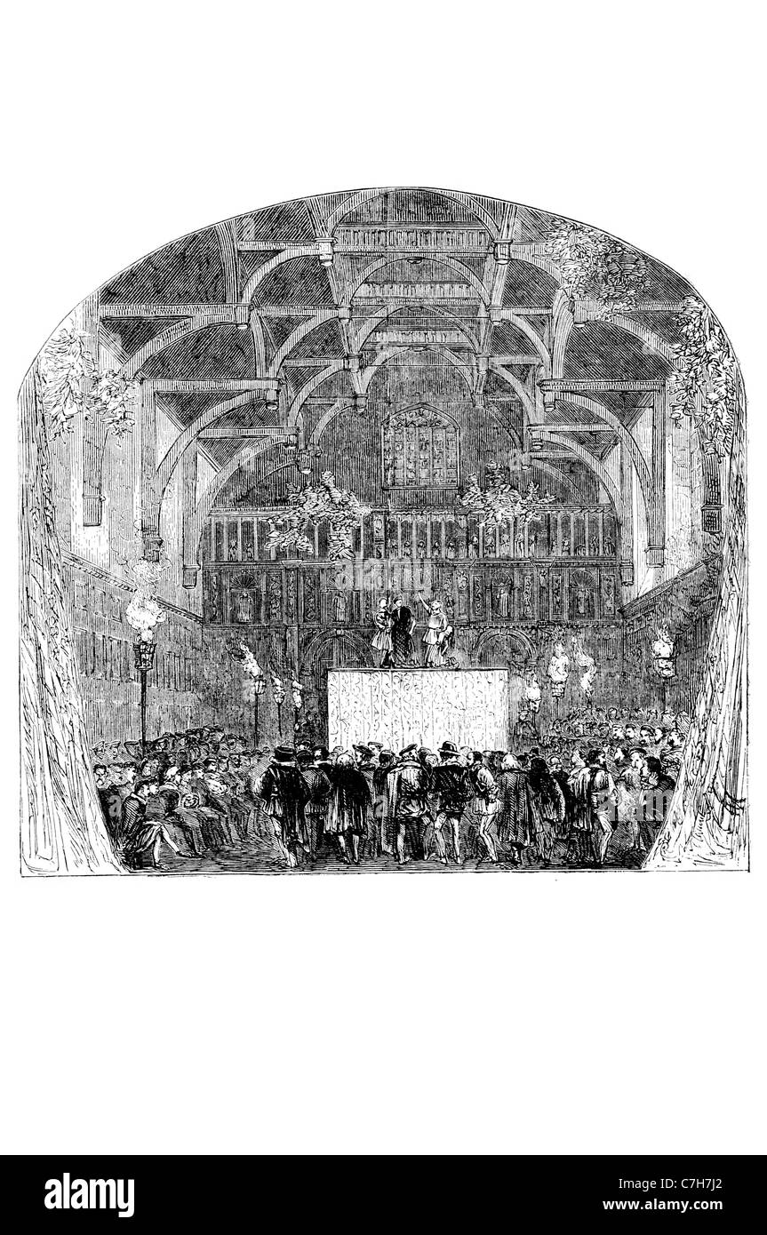 representing Shakespere play hall of the middle temple plays acting act ...