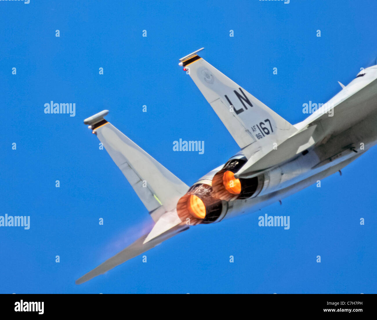 USAF F-15 EAGLE on display Royal International Air Tattoo Event July 16 ...