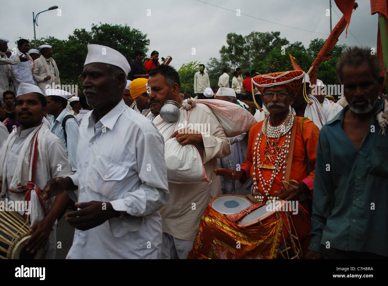 saint dnyshwar palkhi festival Stock Photo - Alamy