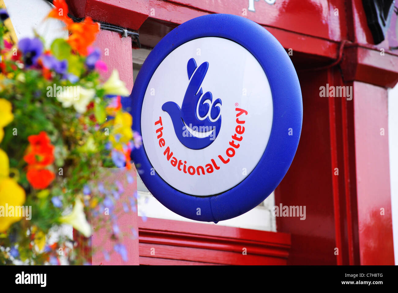 The national lottery sign hi-res stock photography and images - Alamy