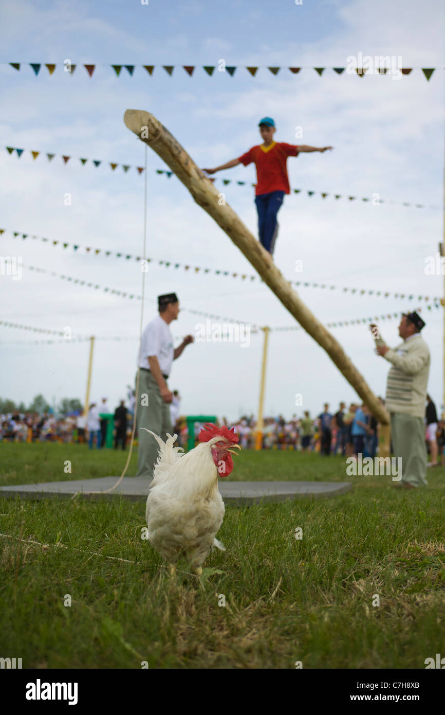The Tatar folk holiday Sabantuy Stock Photo - Alamy