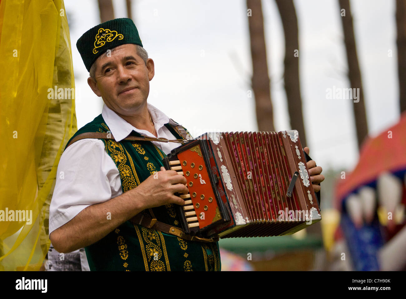The Tatar folk holiday Sabantuy Stock Photo - Alamy