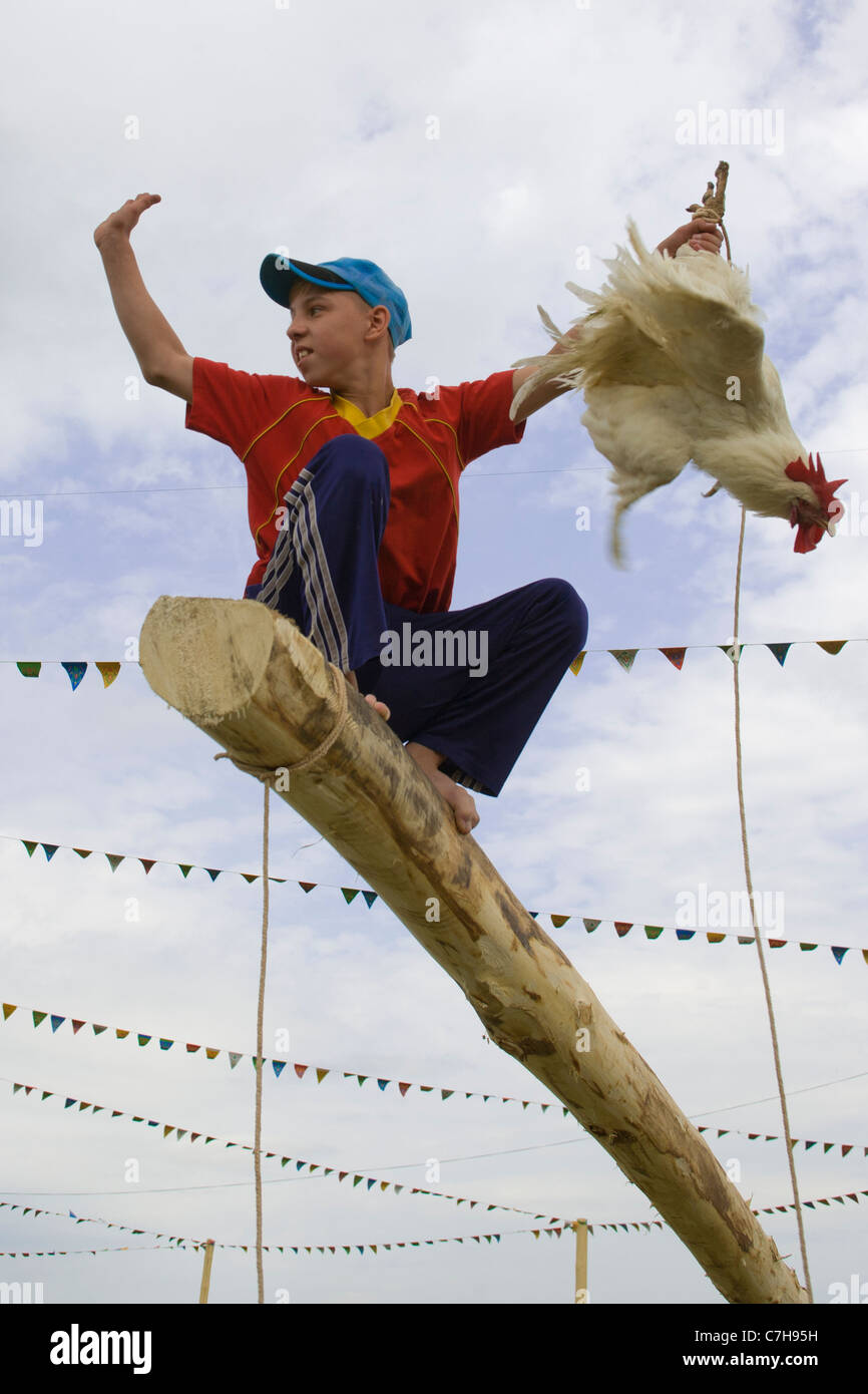 The Tatar folk holiday Sabantuy Stock Photo - Alamy