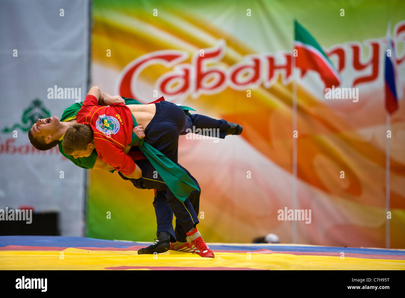 The Tatar folk holiday Sabantuy Stock Photo - Alamy