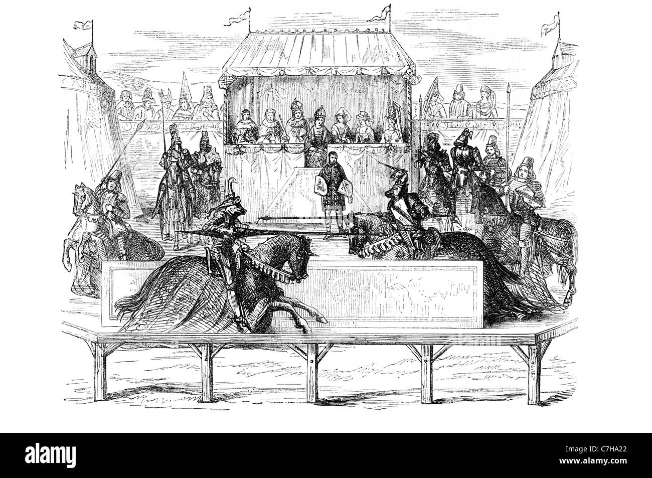 tournament joust jousting knights chivalry royal lance sword brave ...