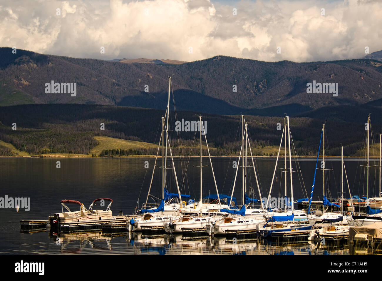 Lake Granby, Rocky Mountain National Park, Colorado Stock Photo - Alamy