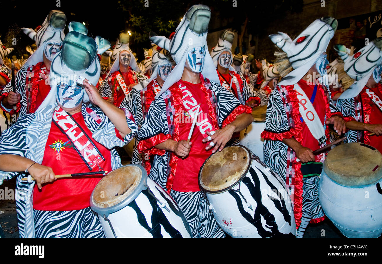 Montevideo parade drums hi-res stock photography and images - Alamy