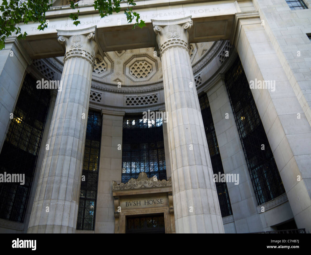 BBC Bush House in London, the Capital City of England Stock Photo - Alamy