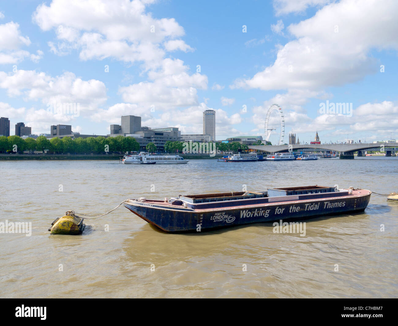 Sights from the Thames Embankment in London, the Capital City of ...