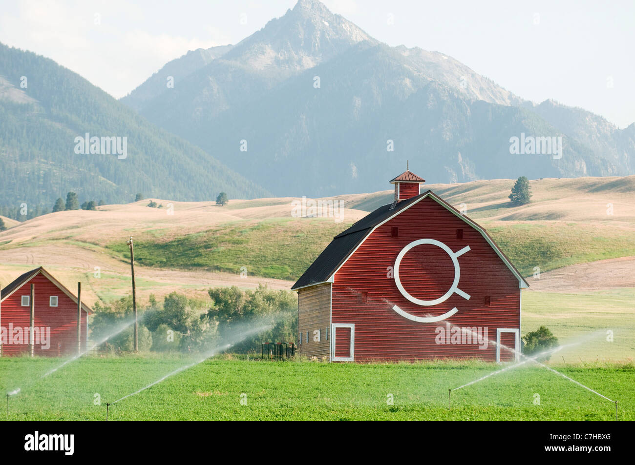 Farming Agriculture Oregon Field High Resolution Stock Photography and ...