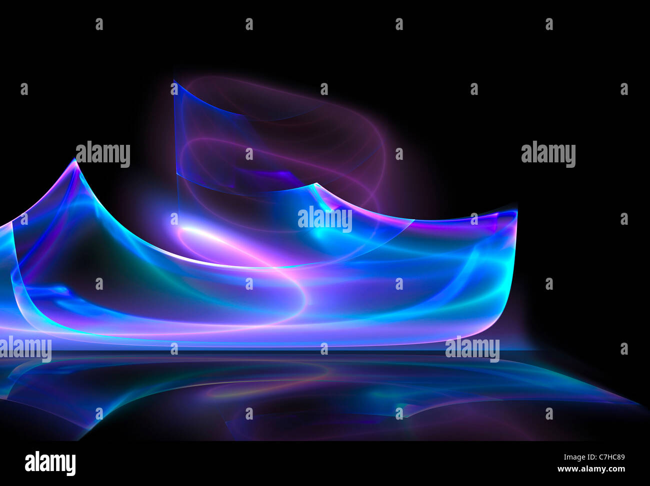 Legendary ghost ship 'Flying Dutchman' Stock Photo - Alamy