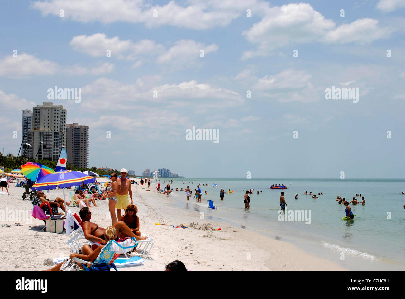 Vanderbilt Beach Naples Florida Stock Photo - Alamy