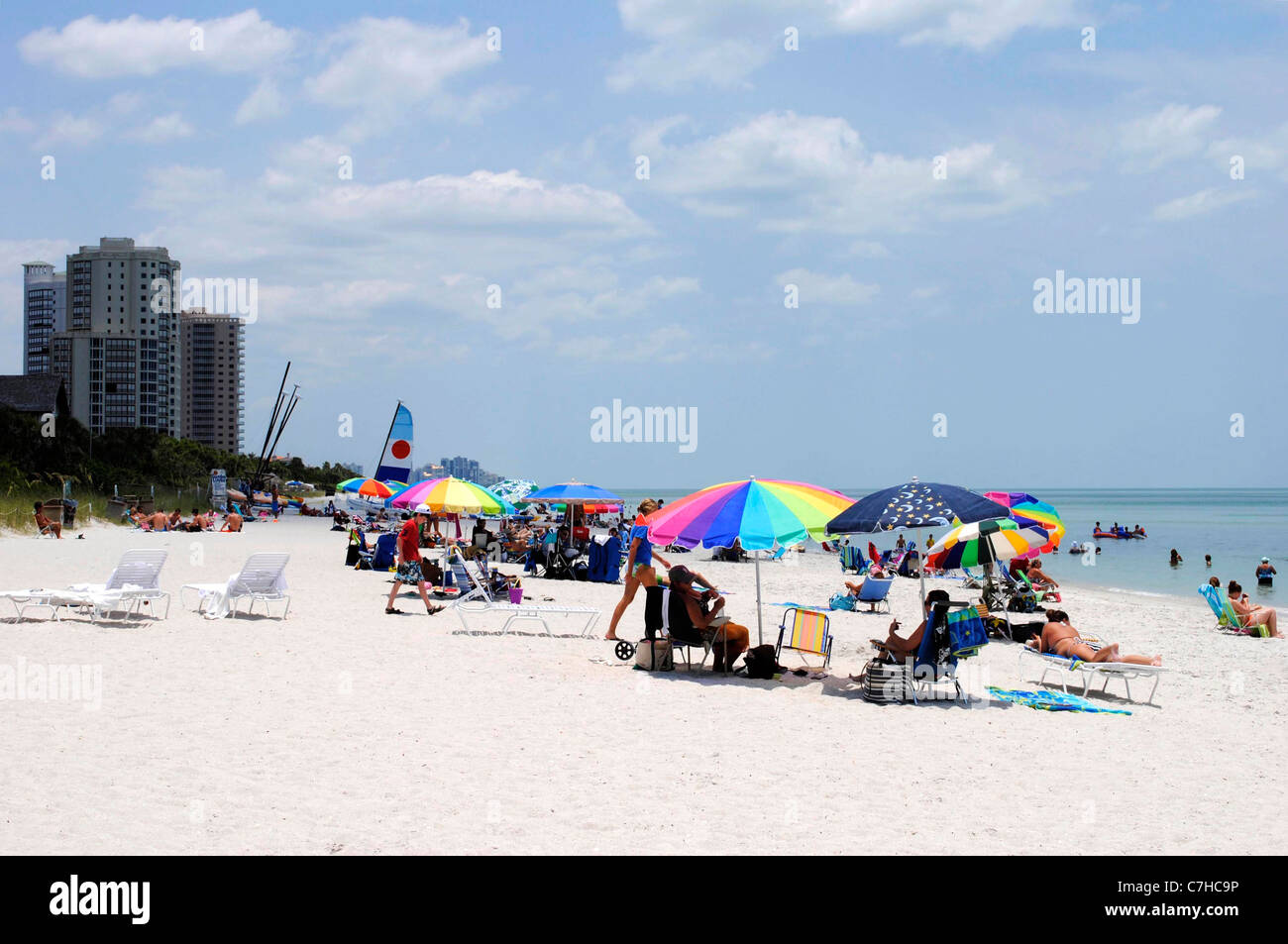 Vanderbilt Beach Naples Florida Stock Photo - Alamy