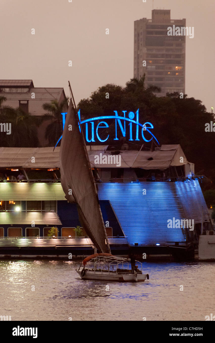 Felucca egypt cairo hi-res stock photography and images - Alamy