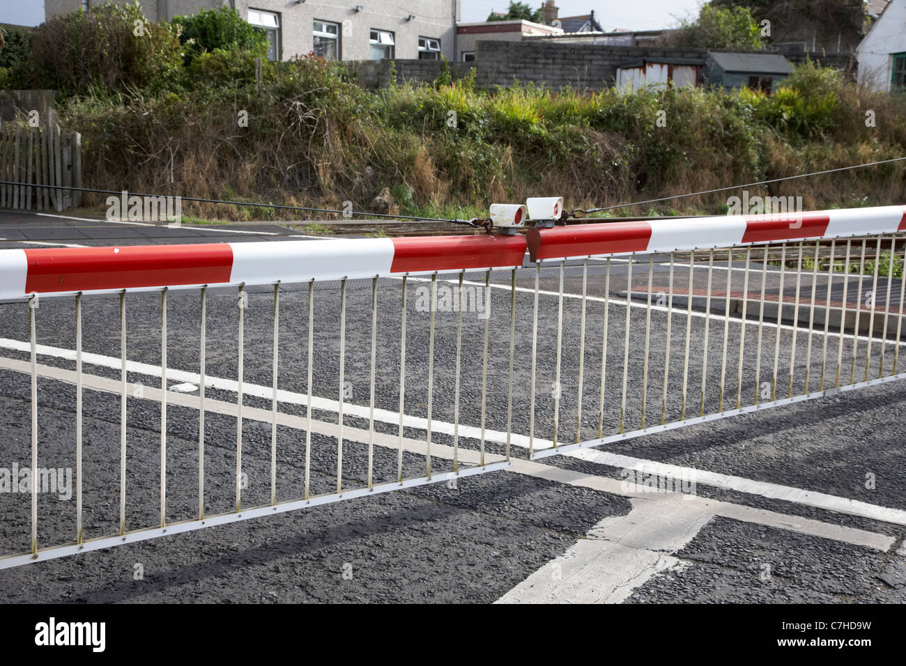 Automatic Railway Barrier Stock Photos & Automatic Railway Barrier ...