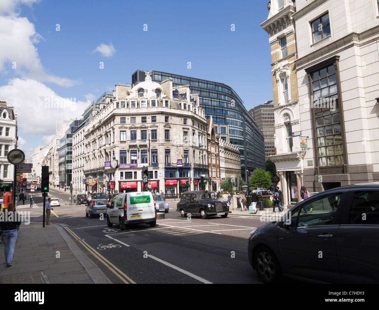 Ludgate Hill in London, the Capital City of England Stock Photo - Alamy