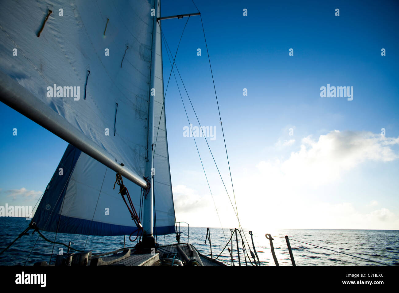 Clous up Sailing Stock Photo - Alamy