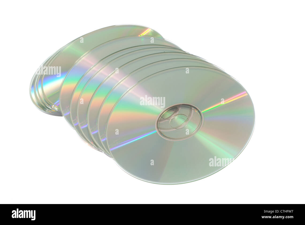 cd or dvd disc, photo on the white background Stock Photo - Alamy