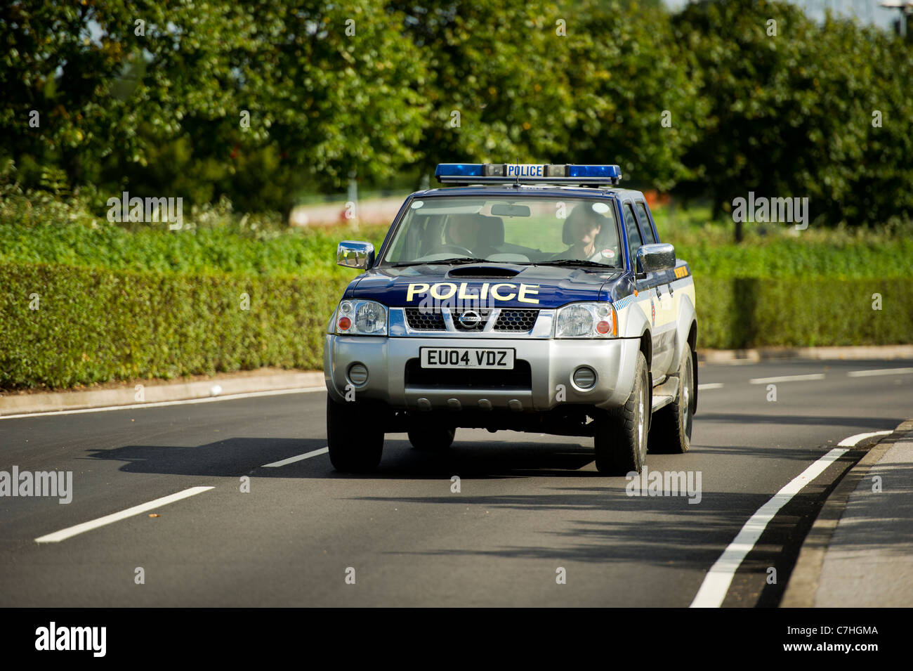 Police Car UK Stock Photo - Alamy