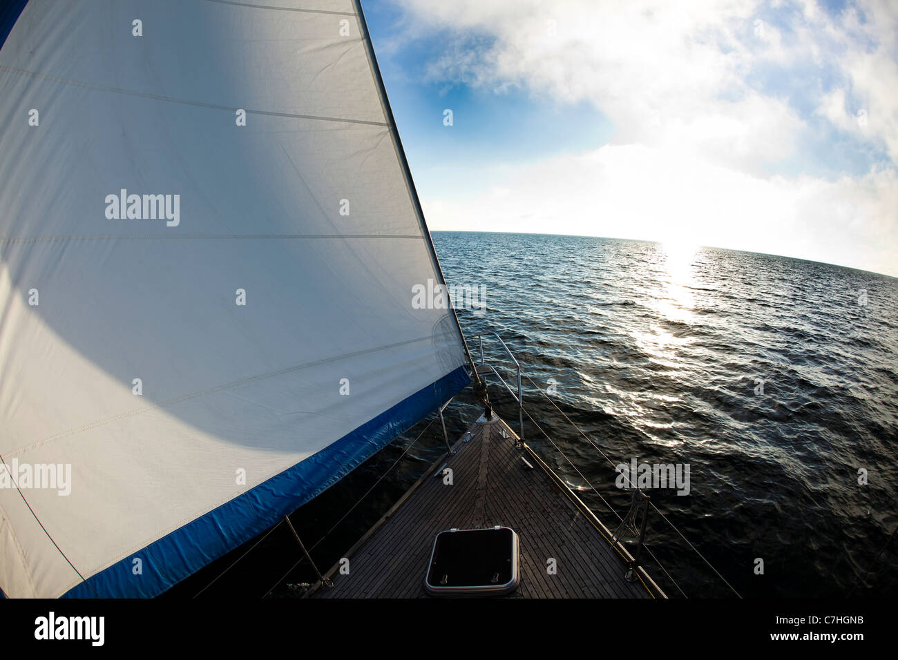Sea, sun and sail Stock Photo - Alamy