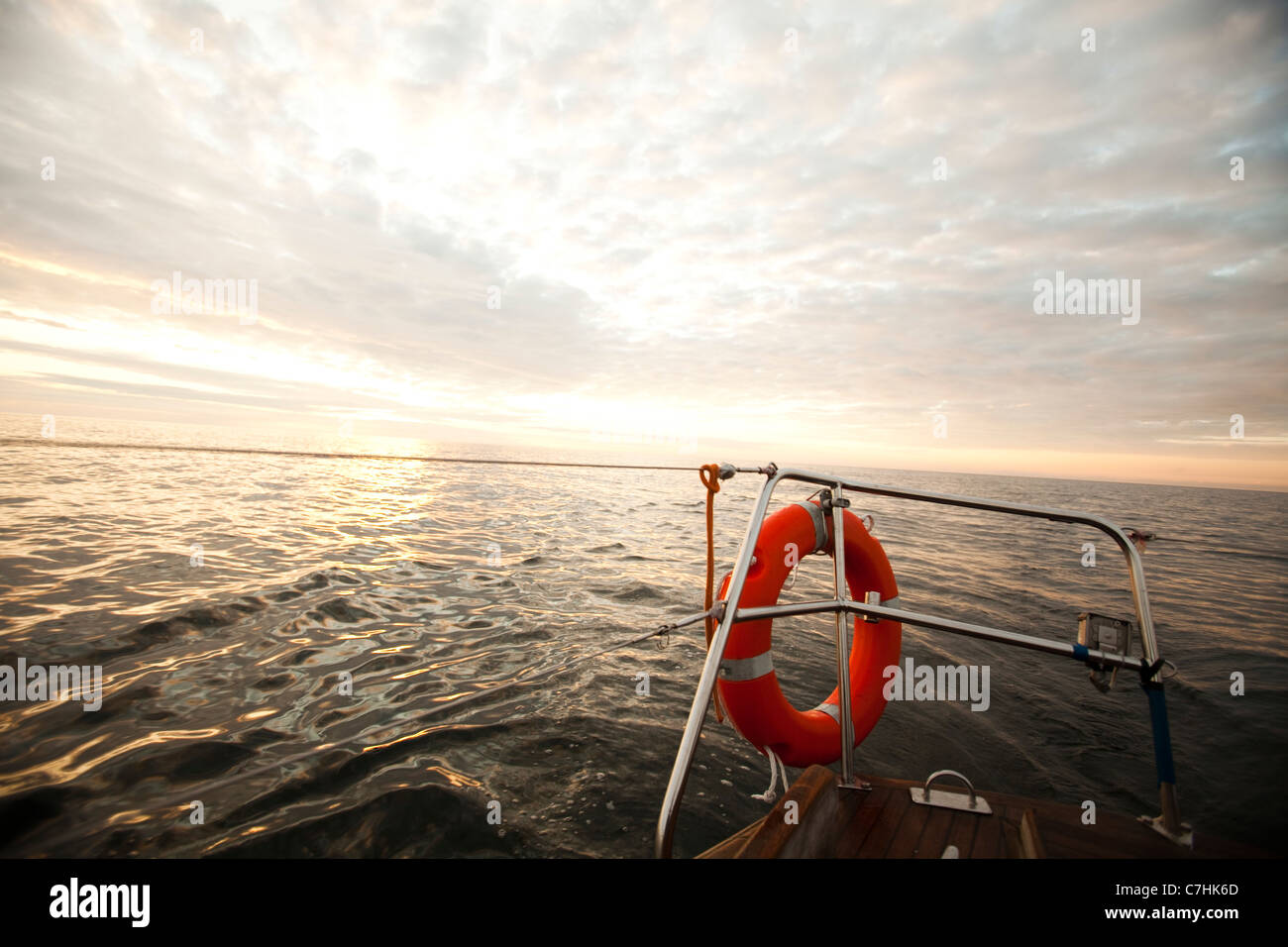 Lifebuoy with line and light hi-res stock photography and images - Alamy