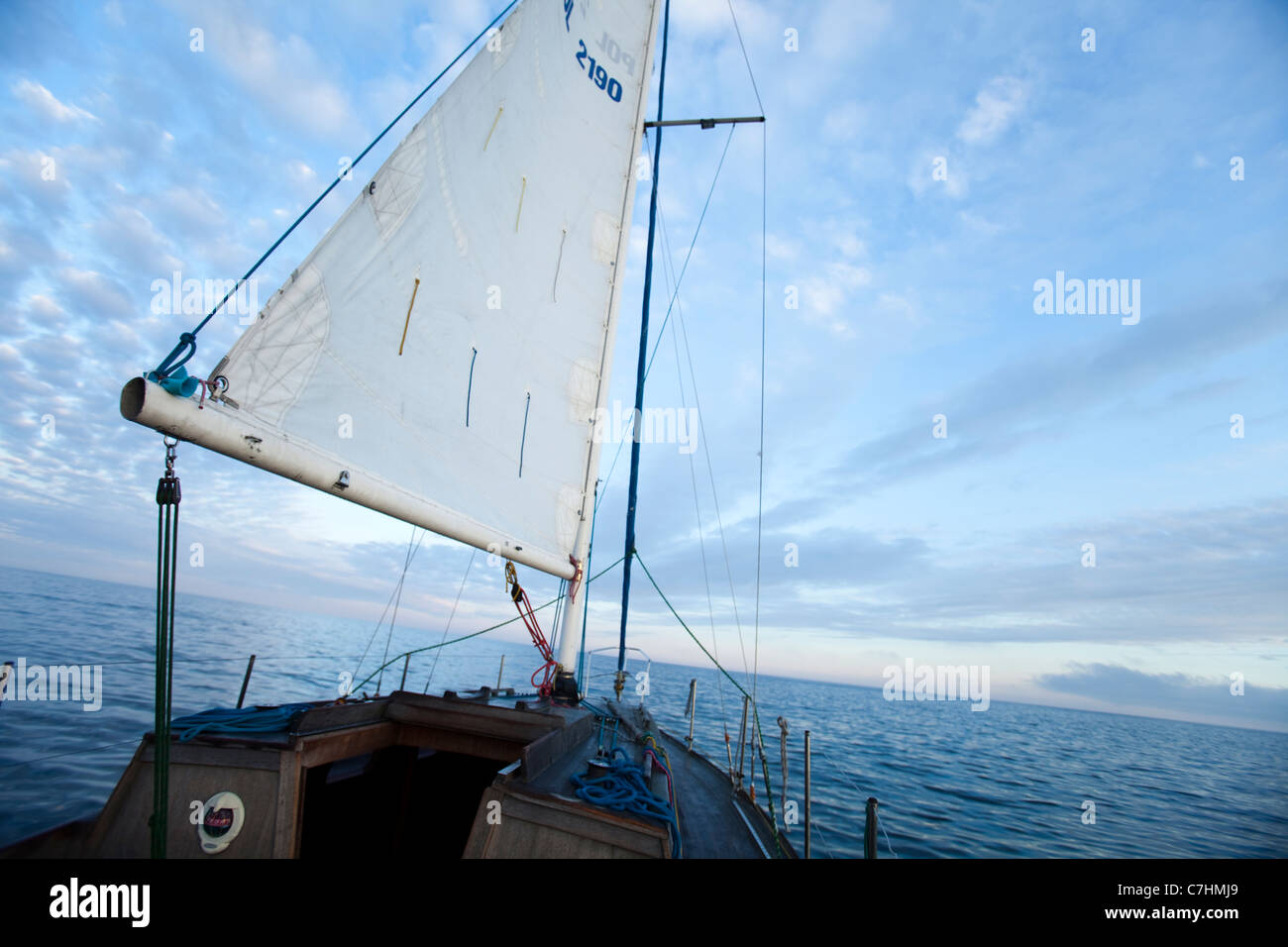 Sailing in Good Wind Stock Photo - Alamy