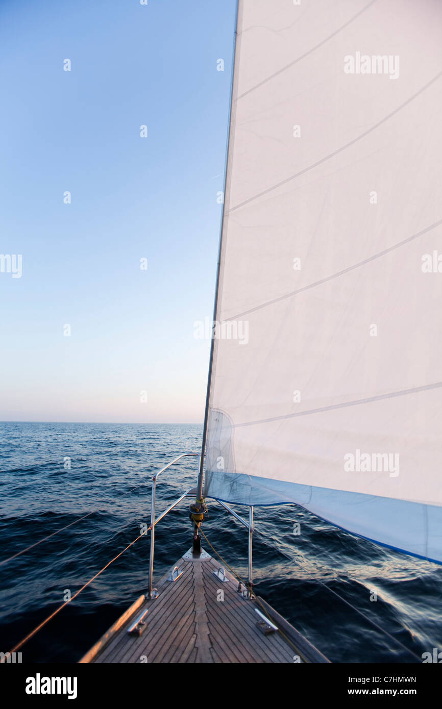 Sailing in Good Wind Stock Photo - Alamy