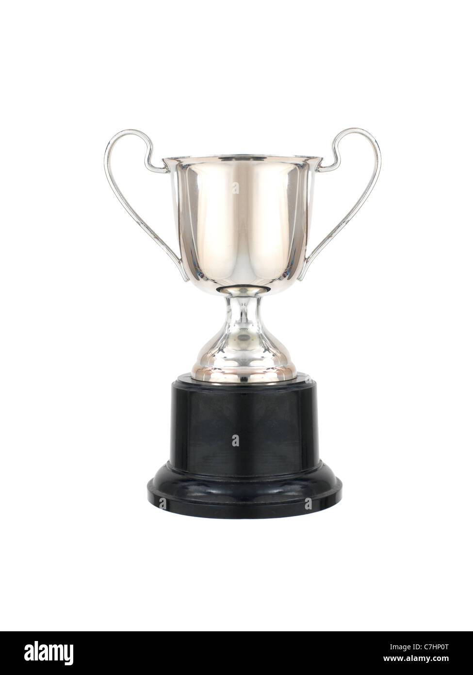 A trophy isolated against a white background Stock Photo - Alamy