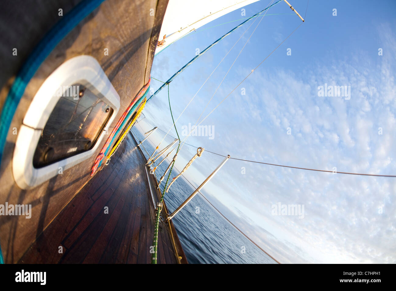 Sea, sun and sail Stock Photo - Alamy