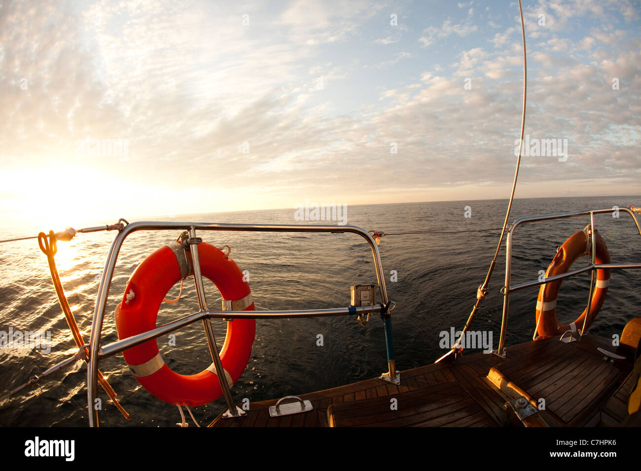 Lifebuoy with line and light hi-res stock photography and images - Alamy