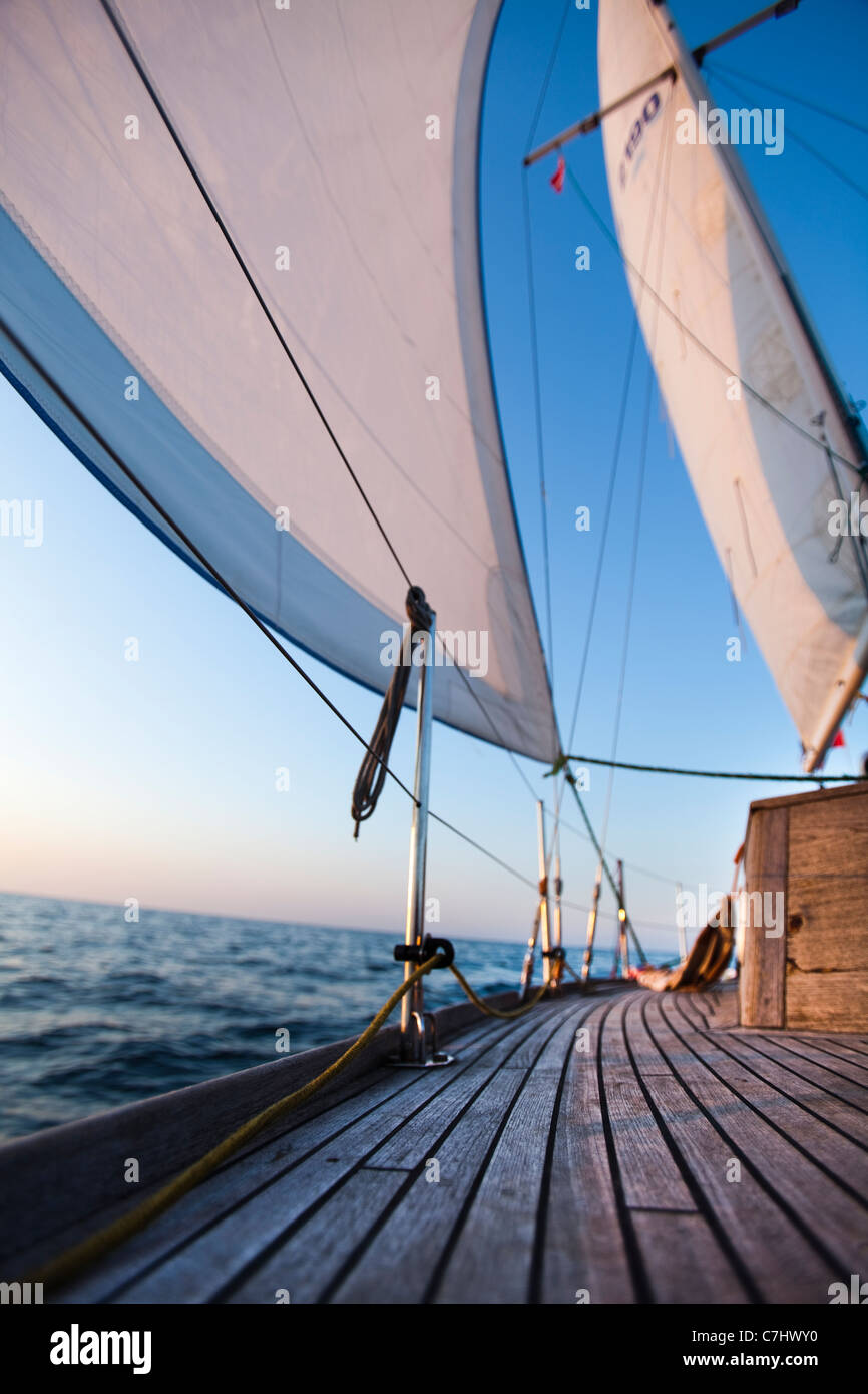 Sea, sun and sail Stock Photo - Alamy